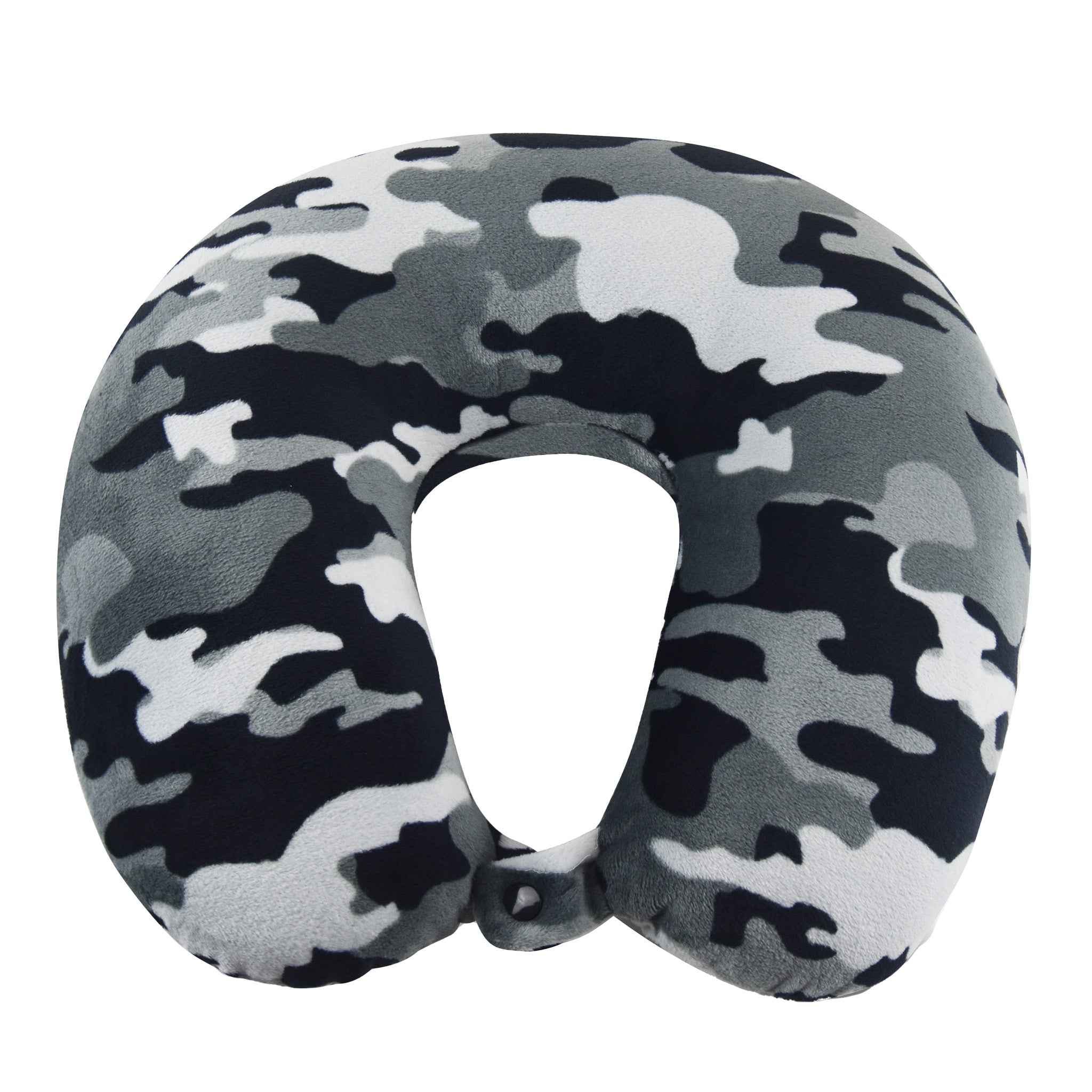 Wolf Essentials Fiber-Filled Travel Neck Pillow – Soft & Supportive U ...