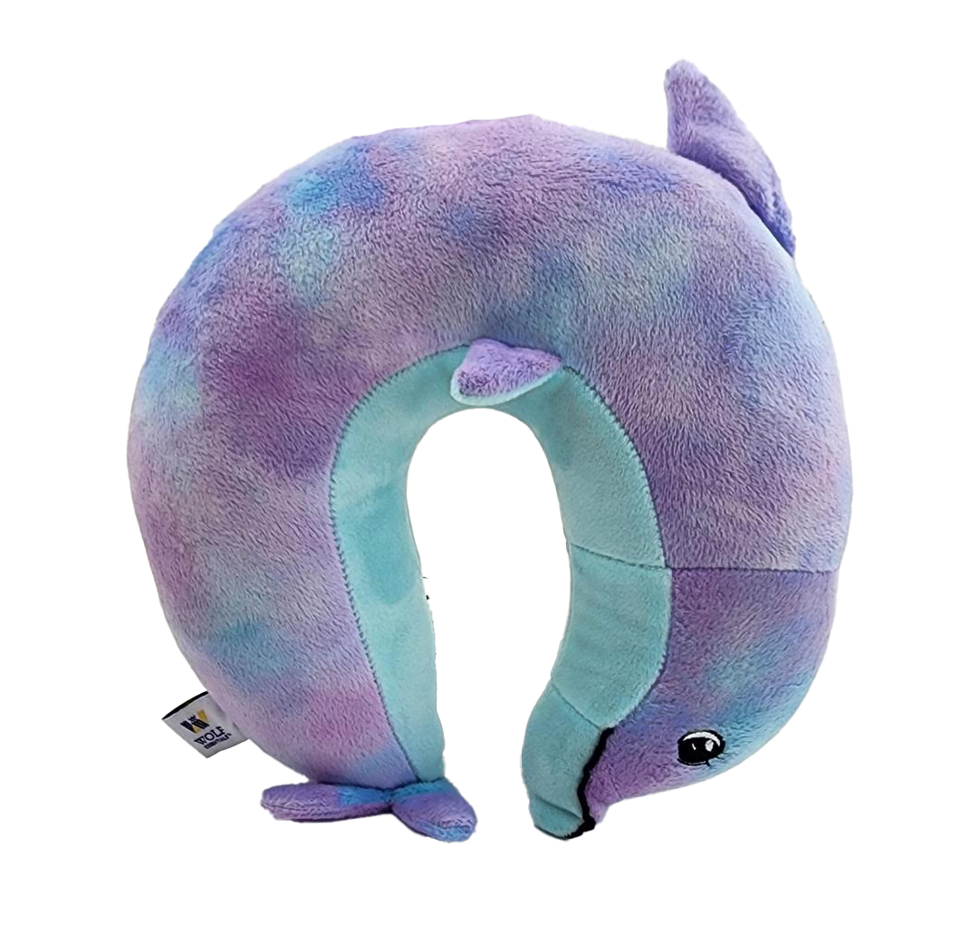 Fiber Filled Animal Neck Pillow - Kids - 9" x 9.5" – Wolf Essentials ...